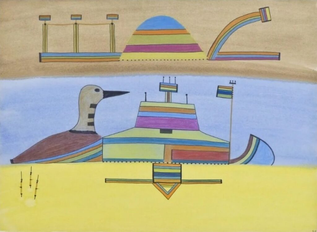 Pudlo Pudlat - Inuit Art Prints and Drawings - Inuit Artists
